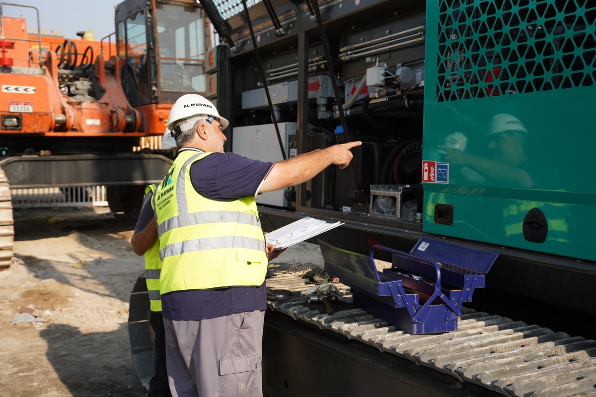 Role of Heavy Equipment Inspection in e-com | Al Marwan